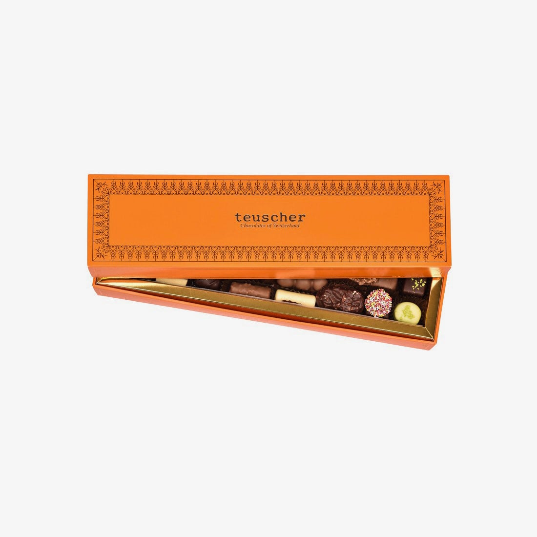 Orangerie Box 18 pieces 7oz 200g | Teuscher Chocolates San Diego