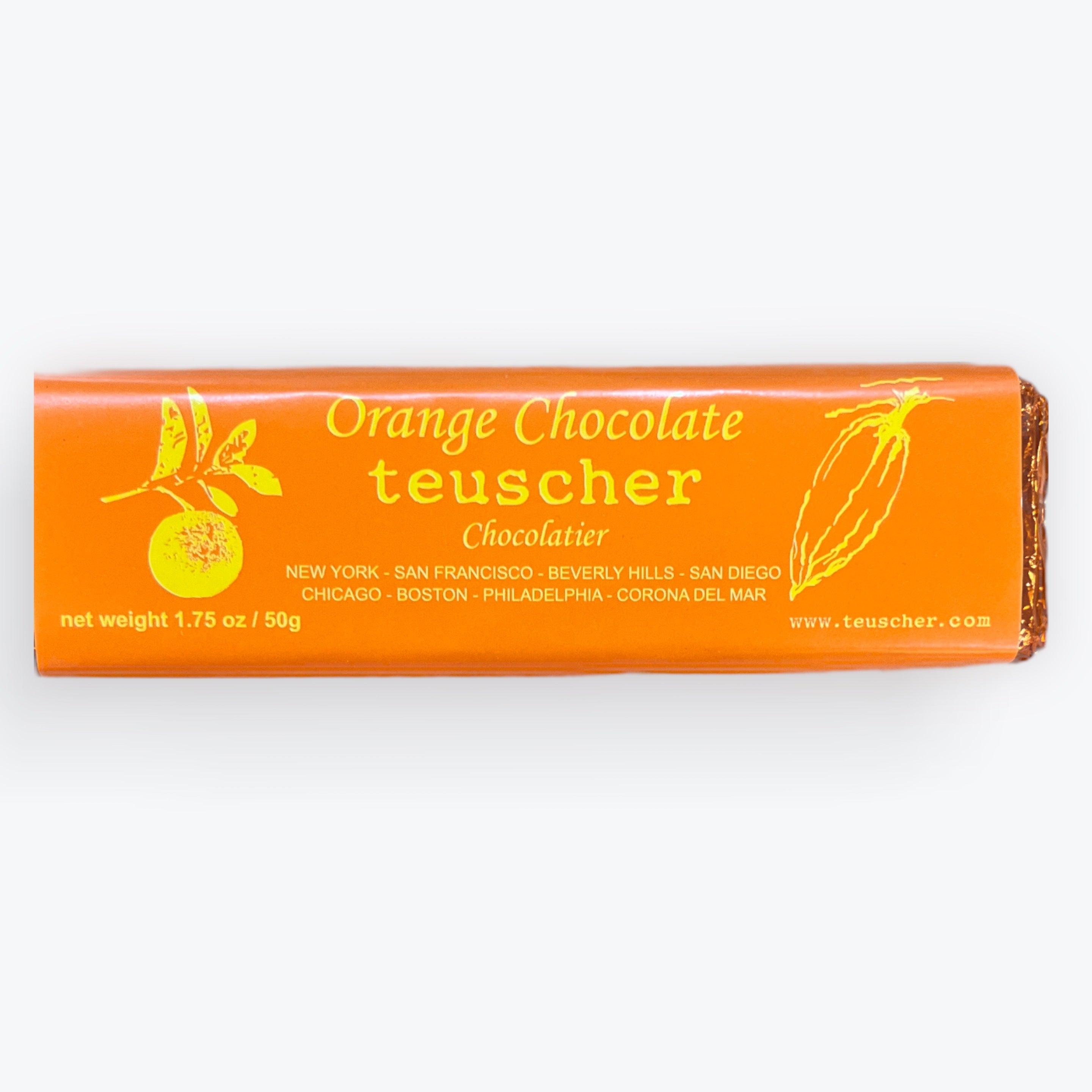 Medium Orange Dark/Milk | Teuscher Chocolates San Diego