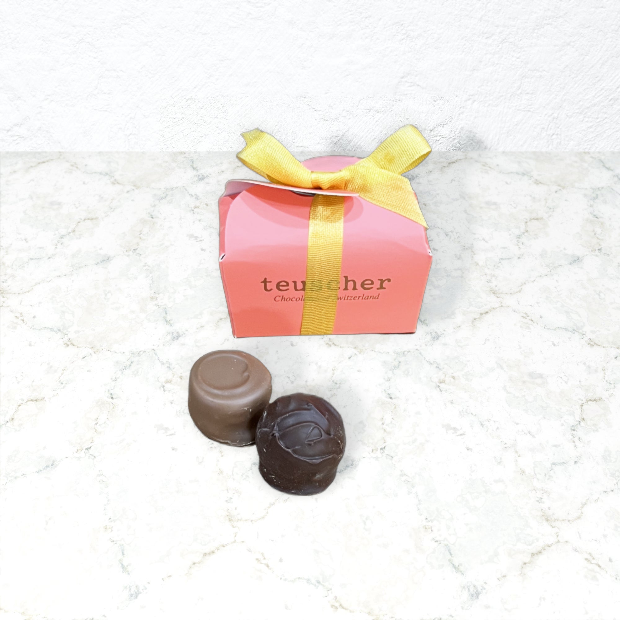 2 pieces Truffle Box | Teuscher Chocolates San Diego